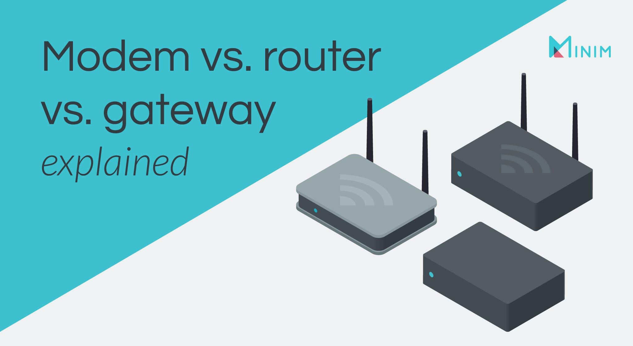 Modem vs. router vs. gateway explained Modem vs. router vs. gateway explained